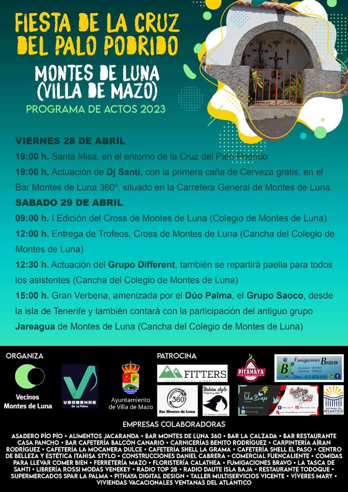 Villa de Mazo recupera la fiesta de La Cruz del Palo Podrido en Montes ...